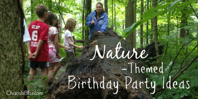 Nature-Themed Birthday Party Ideas
