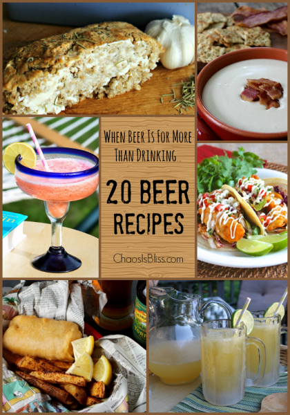 When Beer is for More Than Drinking | 20 Beer Recipes