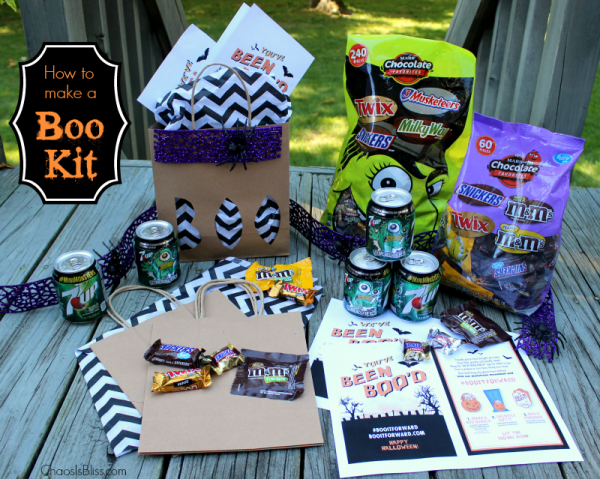 How to Make a BOO Kit for Halloween {with Video How-to}