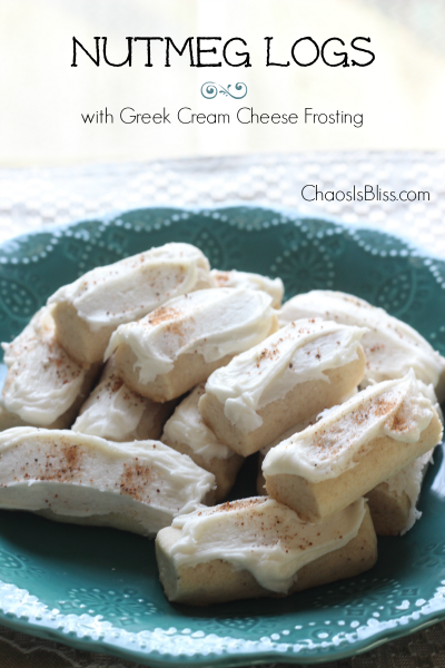 Nutmeg Logs Christmas Cookie Recipe