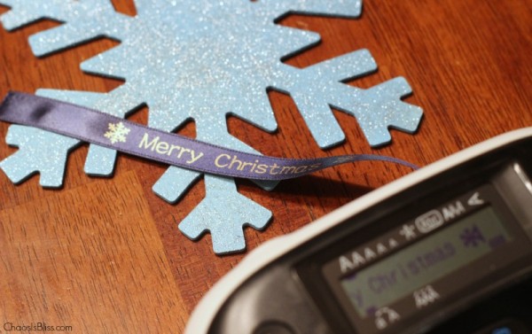 DIY Gift Tags using Printable Ribbon