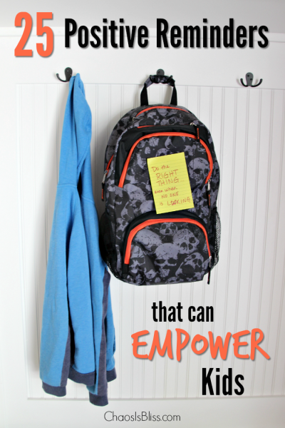 25 Positive Reminders That Can Empower Kids