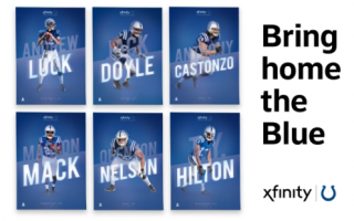 FREE Indianapolis Colts Player Poster from Xfinity